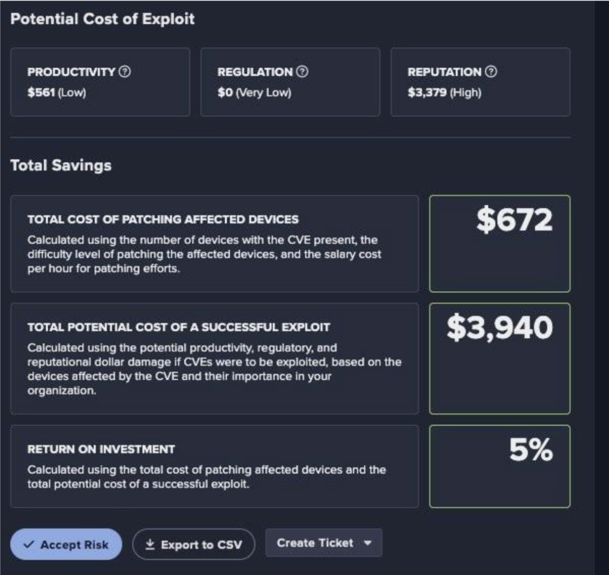 Darktrace / Proactive Exposure Management Cost Benefit Analysis